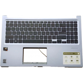 Original Keyboard Palmrest for Asus VivoBook 15 X1502 Silver