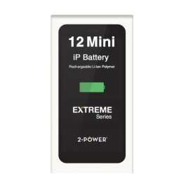 iPhone 12 Mini Compatible 2-Power Extreme High Capacity Battery ...